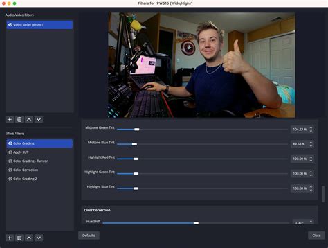 How To Color Grade And Apply LUTs To Your Stream In OBS Studio