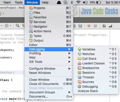 NetBeans IDE Tutorial Java Code Geeks