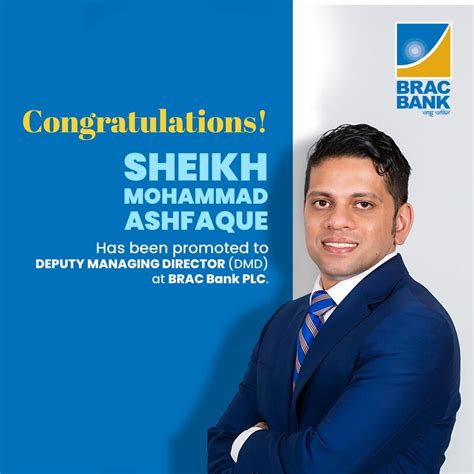 Muhammad Ali Talukder On Linkedin Congratulations To Sheikh Mohammad Ashfaque The New Deputy