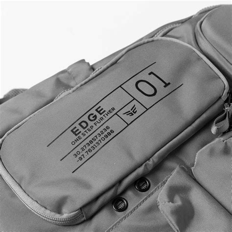 Tech Backpack V2 Grey Edge Lifestyle