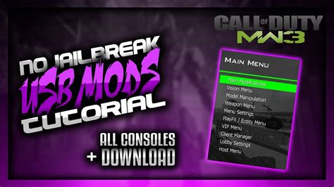 How To Install Modern Warfare USB Mod Menus On ALL Consoles Xbox PS PC MW USB MODS