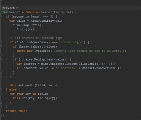 Nodejs Remove Charset From Content Type In Express Response Stack