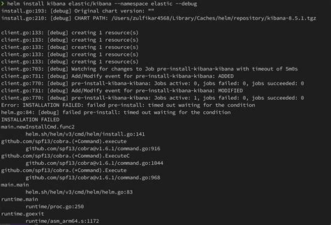 [kibana] 8 5 1 error installation failed failed pre install timed