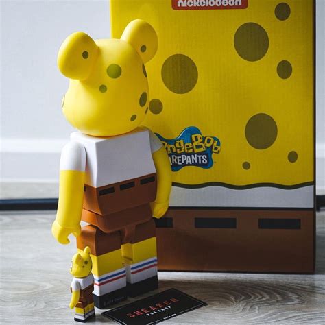 Bearbrick Spongebob 100 And 400 Line Shopping
