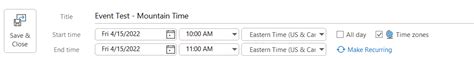 Outlook Desktop Not Reading Standards Compliant Ics File Timezone