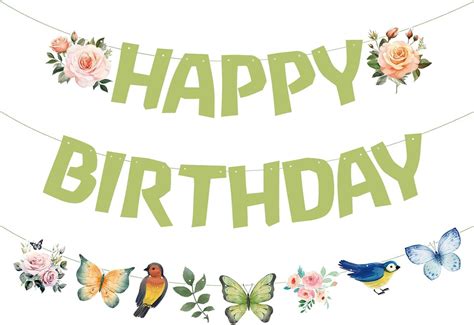 Happy Birthday Flower Banner Michaels