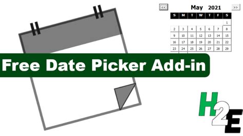 Free Excel Date Picker Add In HowtoExcel Net
