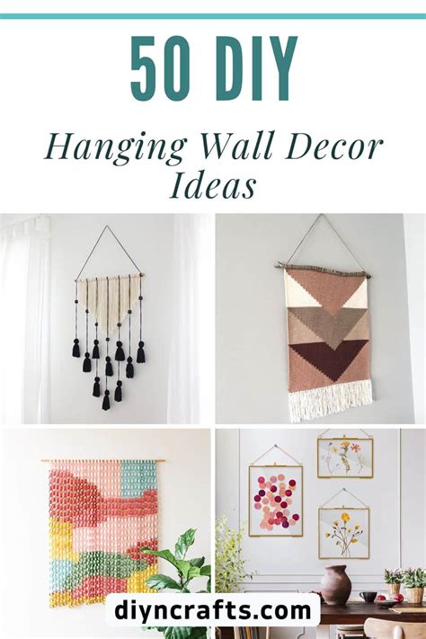 50 Diy Hanging Wall Decor Ideas Gorgeous Projects Diy Wall Art