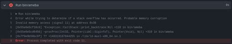 Invalid Memory Access On Alpine Linux · Issue 354 · Crystal Ameba
