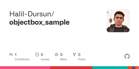 github halil dursun objectbox sample