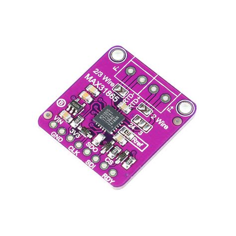 Buy Max31865 Platinum Resistance Temperature Detector Module Gy一