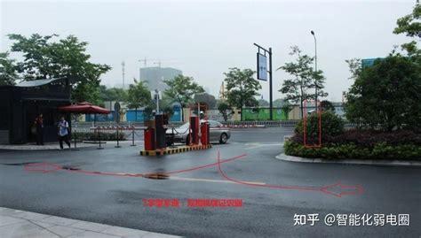 海康停车场出入口系统最详细的勘测方案，附停车场出入口设计图纸 知乎
