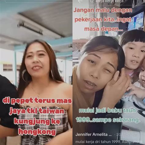 Biasa Pamer Joget dengan Baju Minim, Penampilan Asli Tanpa Filter TKW Hong Kong Ini Justru Lebih ...