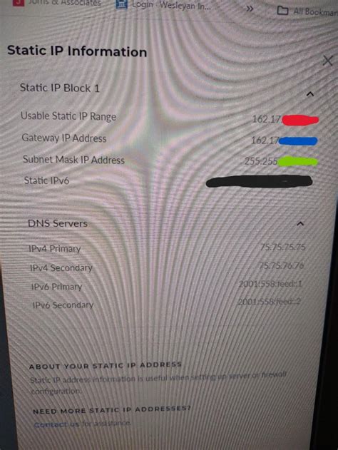 Issues Setting Up Udm Pro With A Static Wan Ip Rcomcast