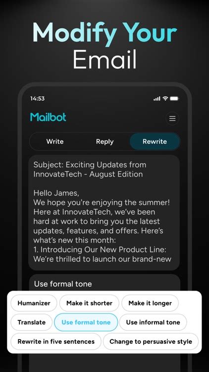 mailbot ai email writer by 88 tech