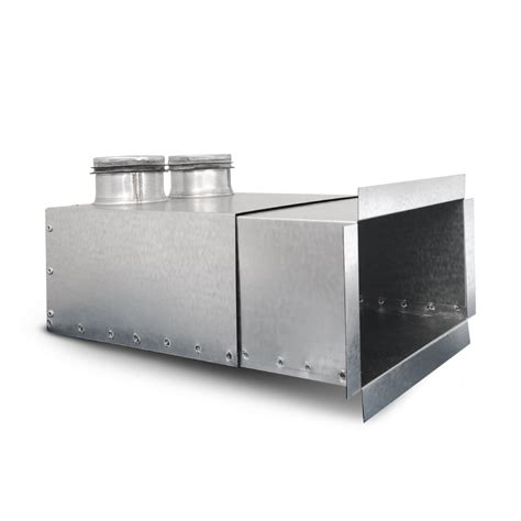 FLX PLO Plenum Boxes Sealed Round Connectors For Ventilation Alnor