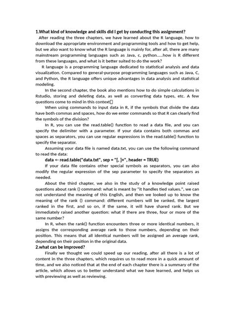 assignment1 group5 212 pdf r programming language computer programming