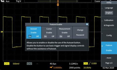 Digital Storage Oscilloscope Tektronix