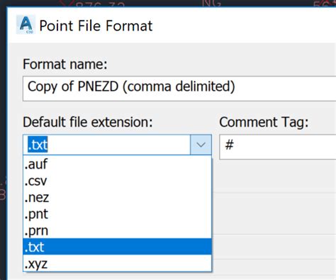 Solved Converting Survey Point Formats Autodesk Community