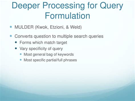 ppt query processing query formulation powerpoint presentation free