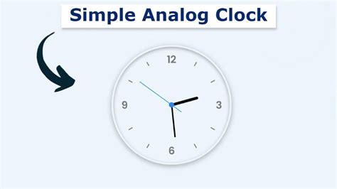 Javascript Analog Clock Tutorial For Beginners Rlearnjavascript