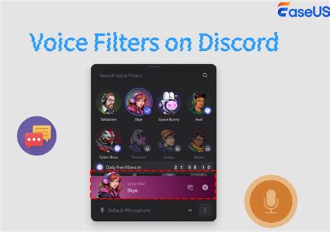 about voice filters on discord