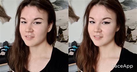 My Female Faceapp Filter Is The Same As The Original Pic Scrolller