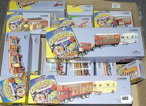 Sold Price Corgi Classics 13 Chipperfields Circus Models May 4 0110