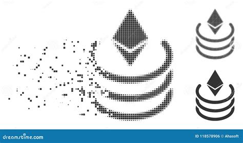 Pixel Dissolved Disperse Mosaic Background Y2k Pixel Disintegration Explosion Fade Disappear