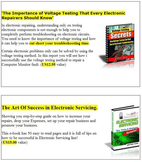 Testing Electronic Components