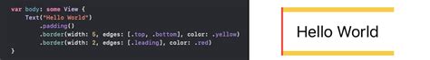 Swift Swiftui Add Border To One Edge Of An Image Stack Overflow