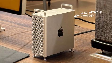 This Novel Aluminum Alloy Case Will Make Your Mac Mini Looked Like A