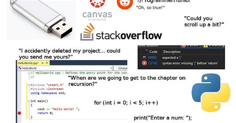 intro programming class starter pack imgur