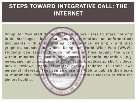 Computer Assisted Language Learning Ppt