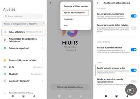 Cómo forzar tu Xiaomi Redmi o POCO para que actualice MIUI