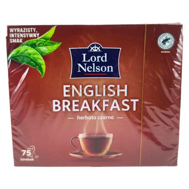 Купити Чай Lord Nelson English Breakfast tea 75 пакетиків в Delicio Food