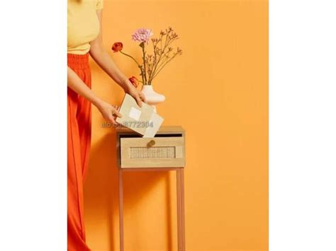 НОВИ Скрин с чекмедже Mdf стомана нощно шкафче Шкаф Мебели за дома и офиса Русе кор