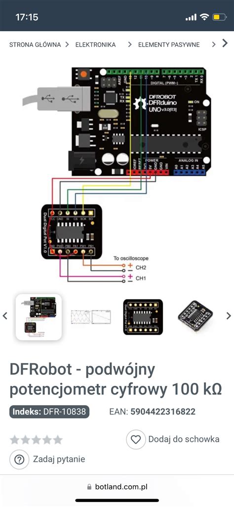 Potencjometr Cyfrowy Arduino I Esp Forbot
