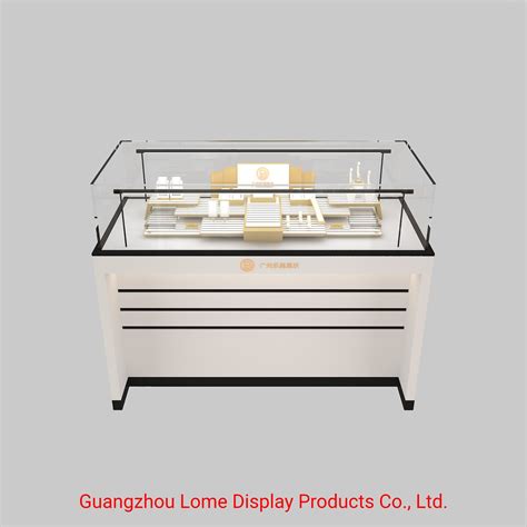 Jewelry Display Perfume Showcase Glass Wrist Watch Cabinet Watch