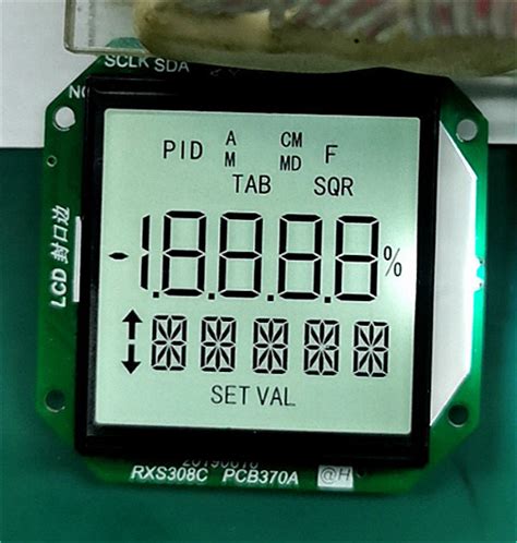 Custom OEM Small Tn Htn Stn FSTN Segment COB LCD Module With Driver LCD Screen And