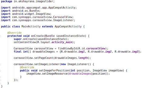 Image Slider In Android With Library Easy And Fast Implementation