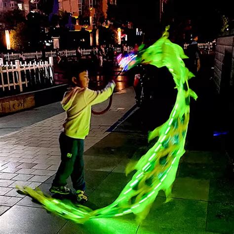 2-3-5-Meters-Lightning-Dragon-Dance-Set-With-Head-Chinese-Traditional ...