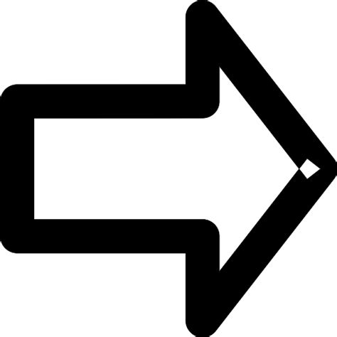 Arrow Right Thick Icon Svg Png Free Download 2