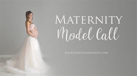 Maternity Model Call Haven Photography