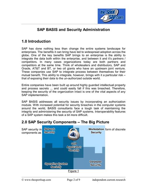 Sap Basis And Security Administration Pdf