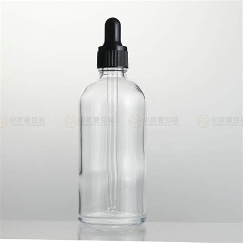 100ml玻璃瓶 透明玻璃精油瓶 调配空瓶 化妆品分装瓶可蒙砂配喷雾 阿里巴巴