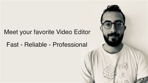 Edit Your Videos With Unmatched Speed And Style By Royjam Fiverr