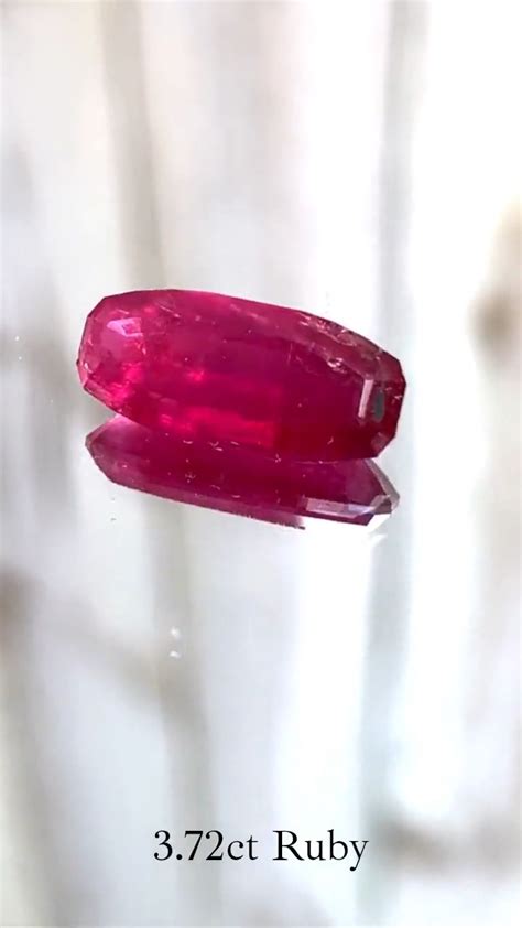 Buy Natural Untreated Ruby Lozenge Cut 3 72 Carats From Philsgems