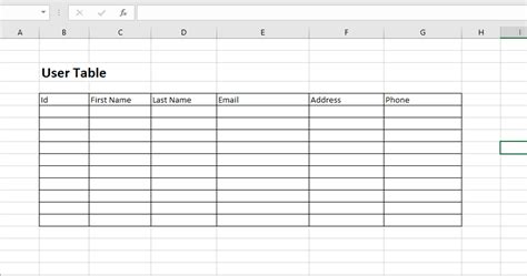 Documentation Customer Database In Excel