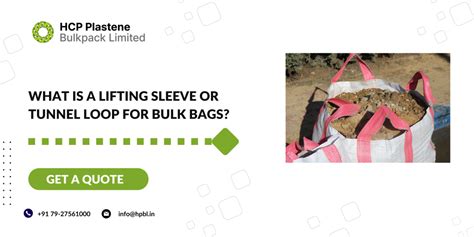 Lifting Sleeve Or Tunnel Loop For Bulk Bags